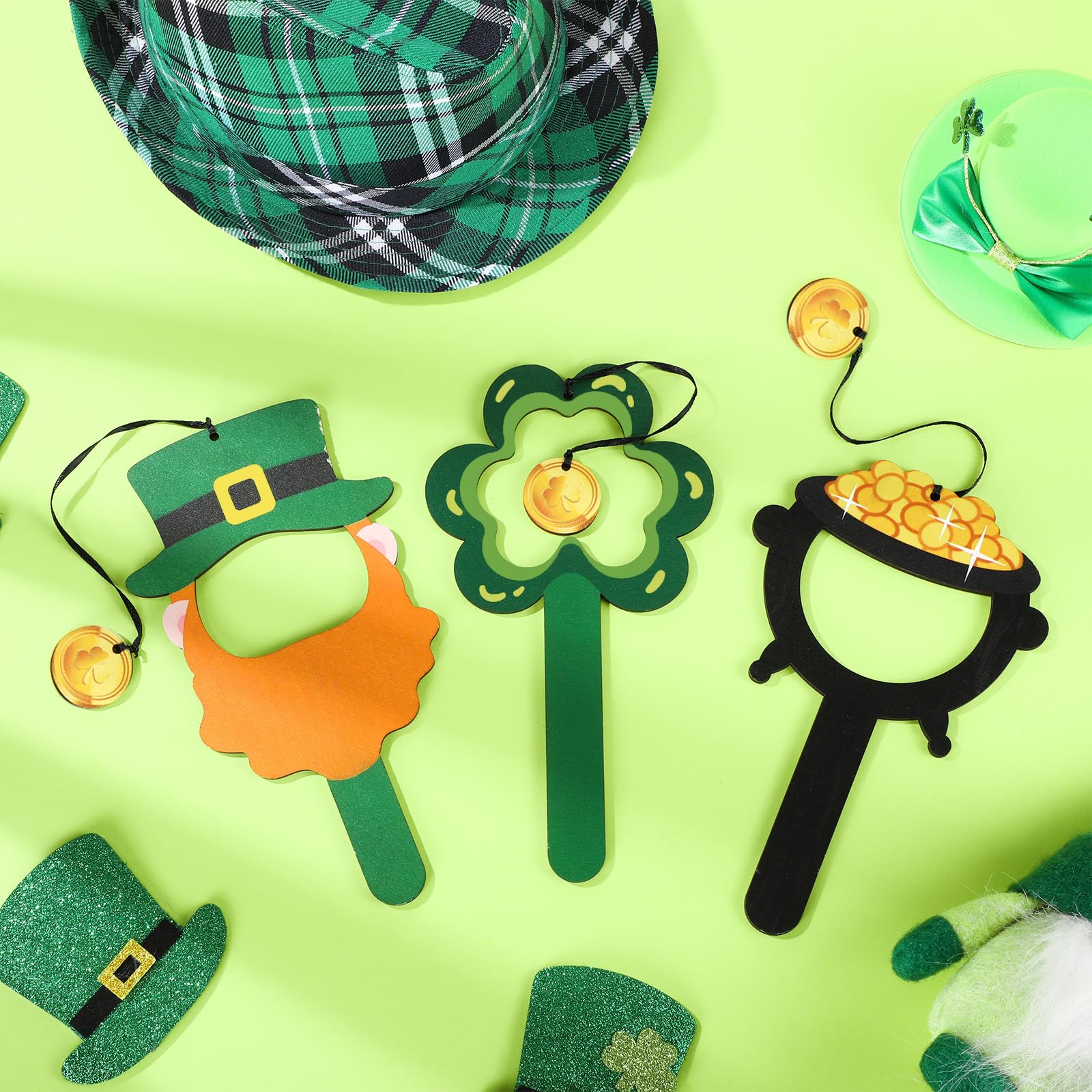 Snapklik.com : 6 Pcs St Patricks Day Games Gold Coins Leprechaun Trap ...