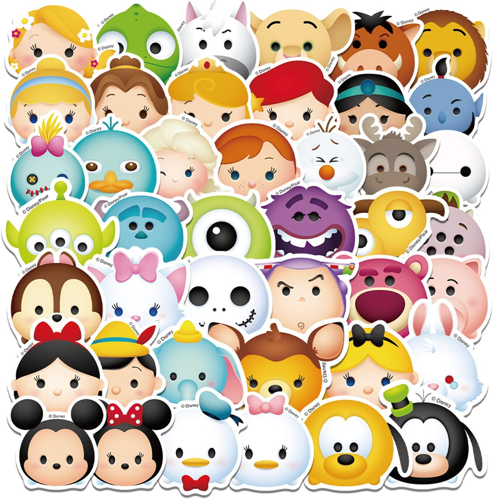 Amazon.com: 40Pcs Monsters Inc Stickers Pack, Cartoon Comedy Vinyl ...