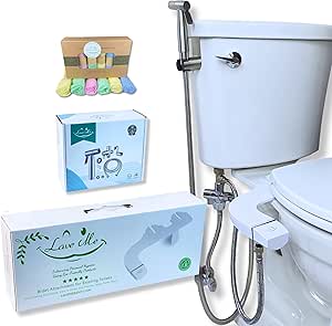 Toilet Bidet, Handheld Bidet Attachments, and Towels Bundle. Enhance ...