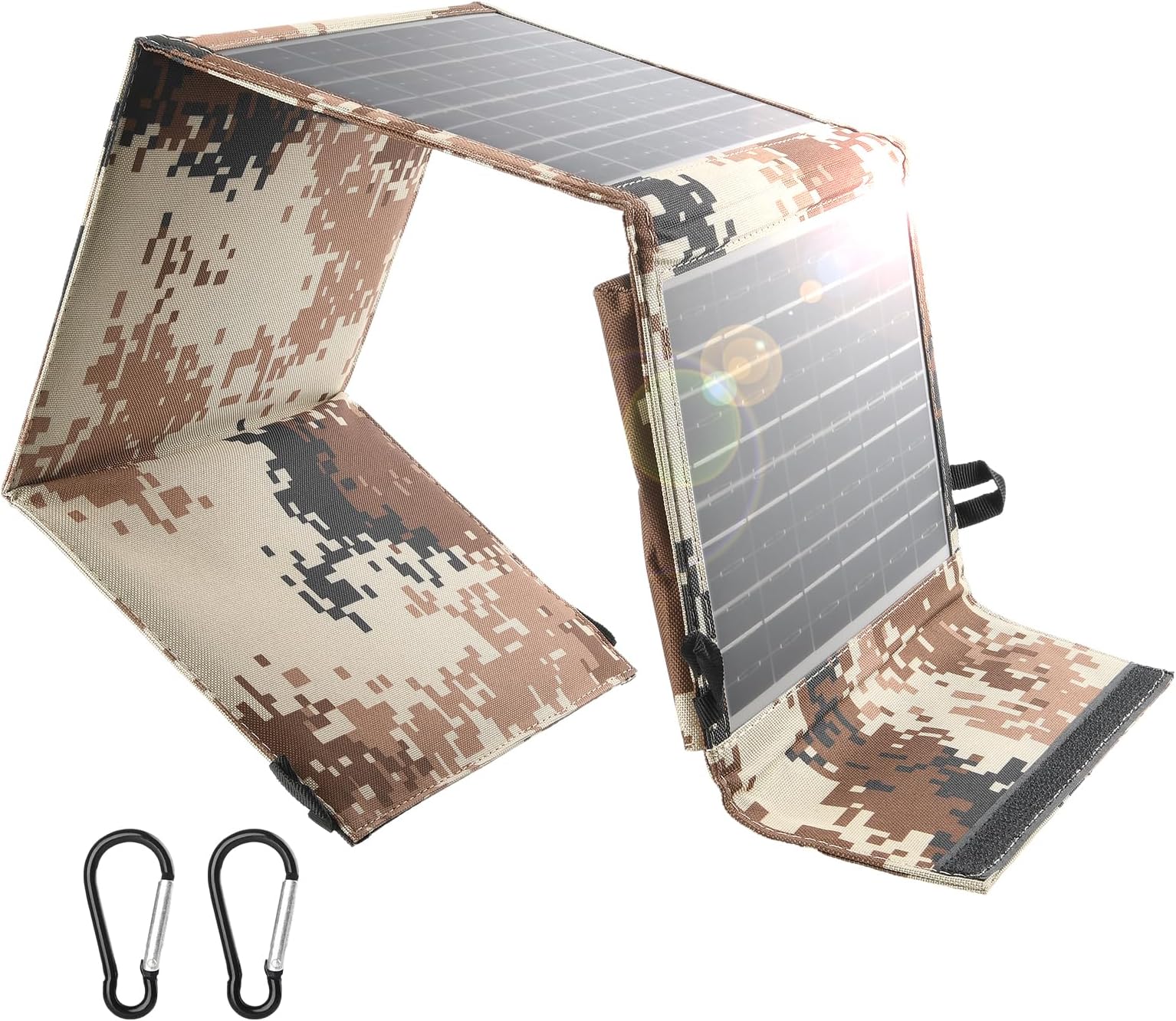 Amazon.com: Ecosonique 20W Solar Phone Charger with Detachable Power ...