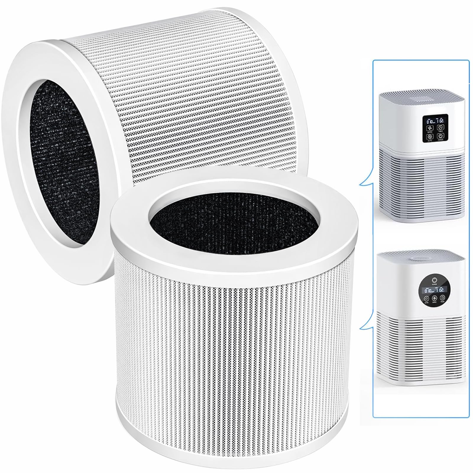 Amazon.com: A1 A1W Air Purifier Filter Replacement Fit for VEWIOR HQSC ...