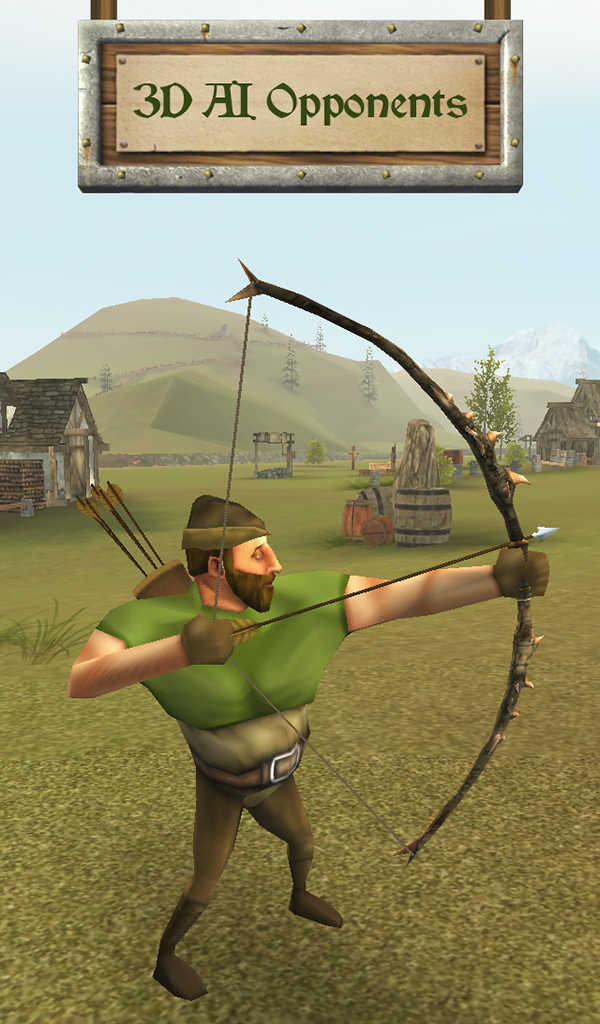 Bowmaster 2 Archery Tournament - Application sur Amazon Appstore