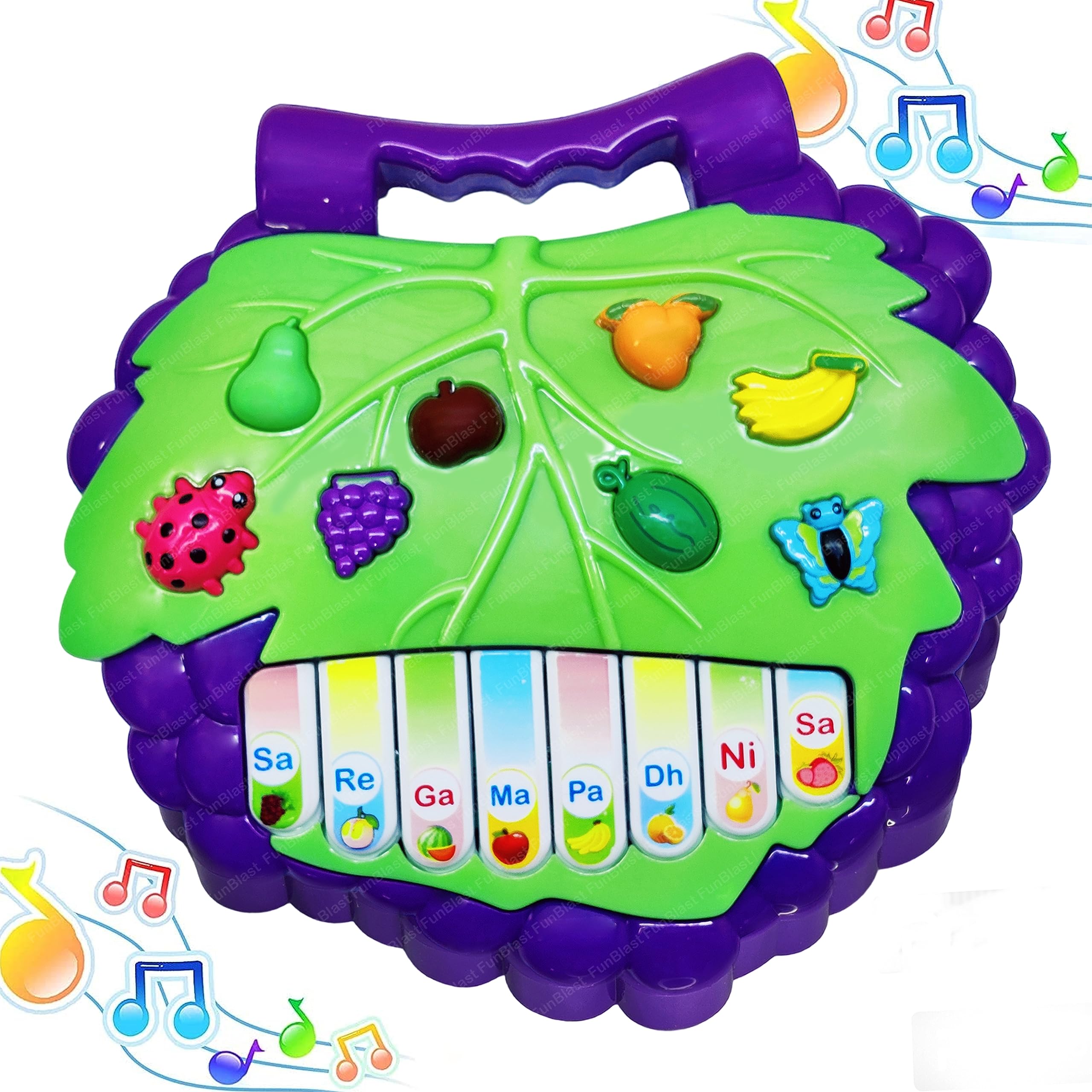 Buy FunBlast Piano for Kids – Fruit Keyboard Musical Toys - Piano Fruit ...
