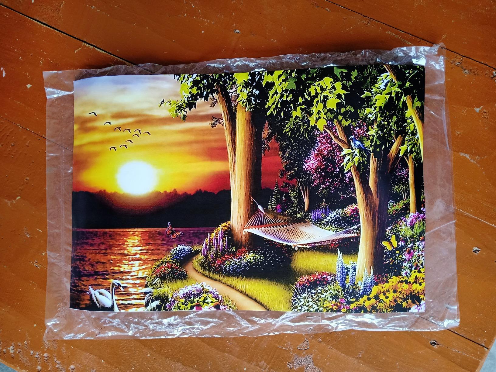 100Yellow® HD Quality Printing Nature Scene Paper Poster For Bedroom ...