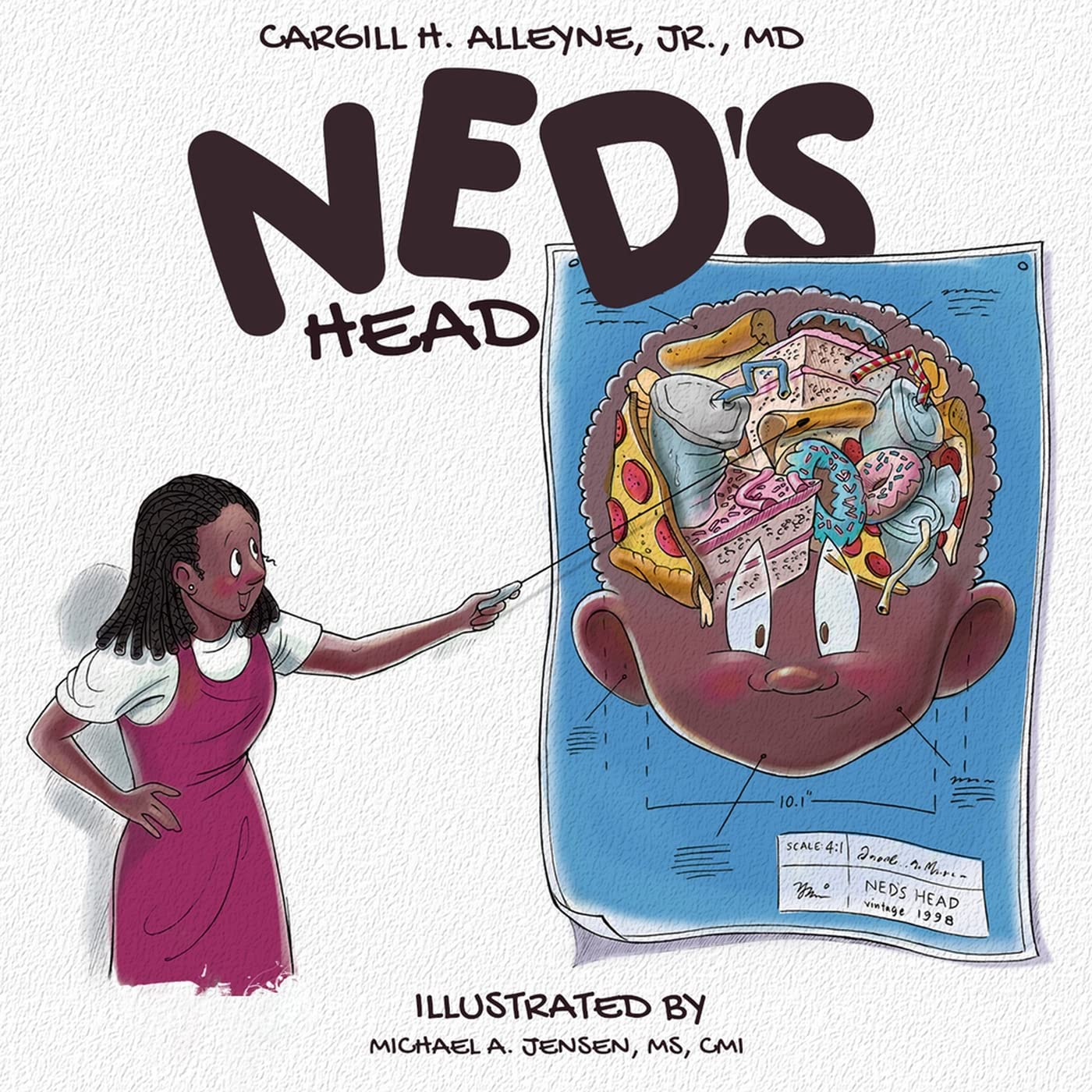 Ned's Head : Alleyne, Cargill H., Jensen, Michael A.: Amazon.in: Books