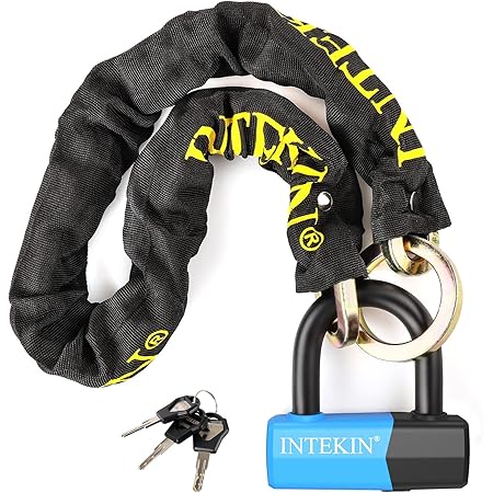 Amazon.com: AKM Anti-Theft 10KS 3ft/90cm x 3/8" Thick Motorcycle Chain ...