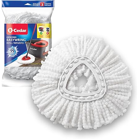 Amazon.com: O-Cedar EasyWring Microfiber Spin Mop, Bucket Floor ...