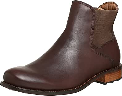 Amazon.com | H.S. Trask Men's Choteau Chelsea Boot,Black Brow,10.5 M US ...
