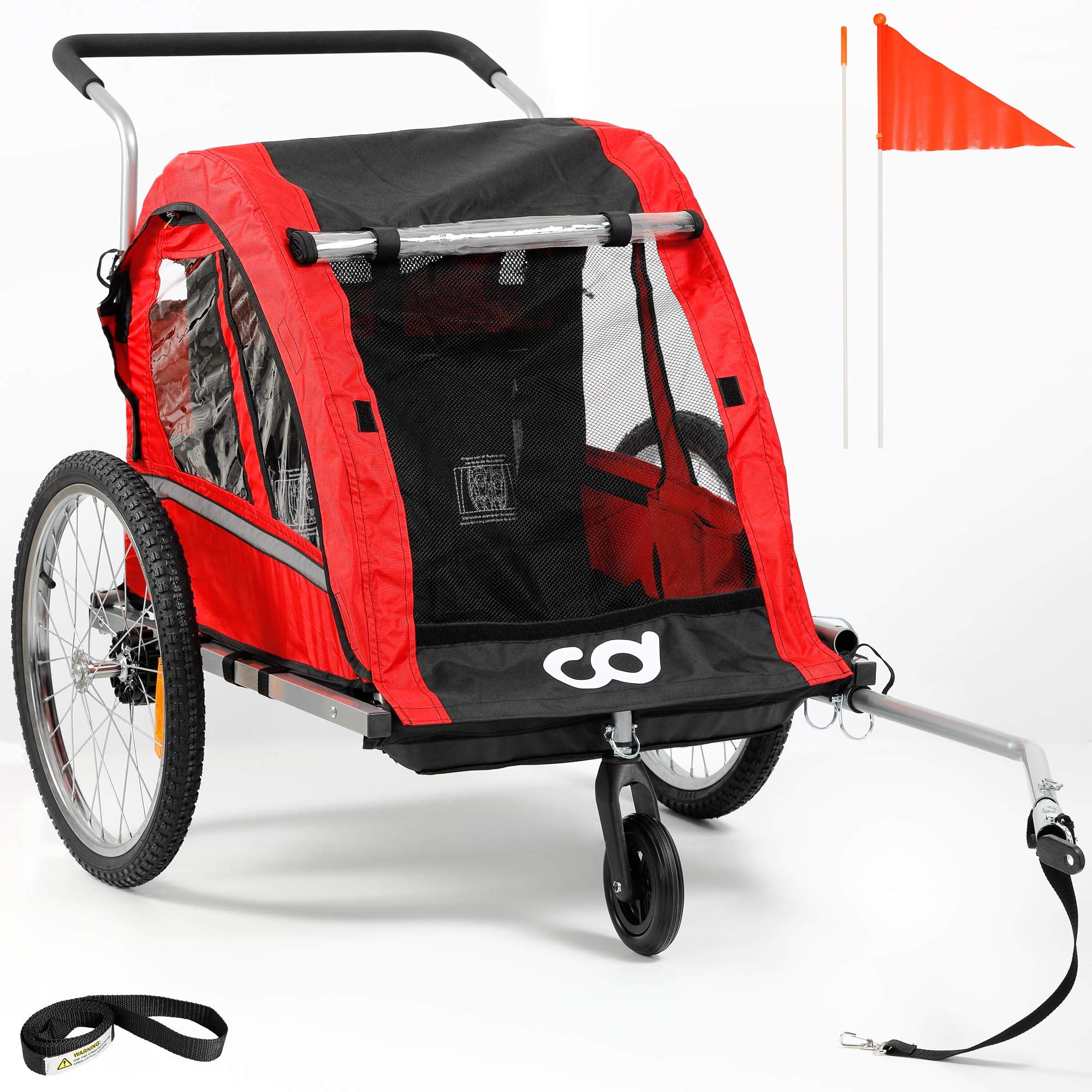 CyclingDeal Foldable Bicycle Bike Baby Children Kids Trailer and ...