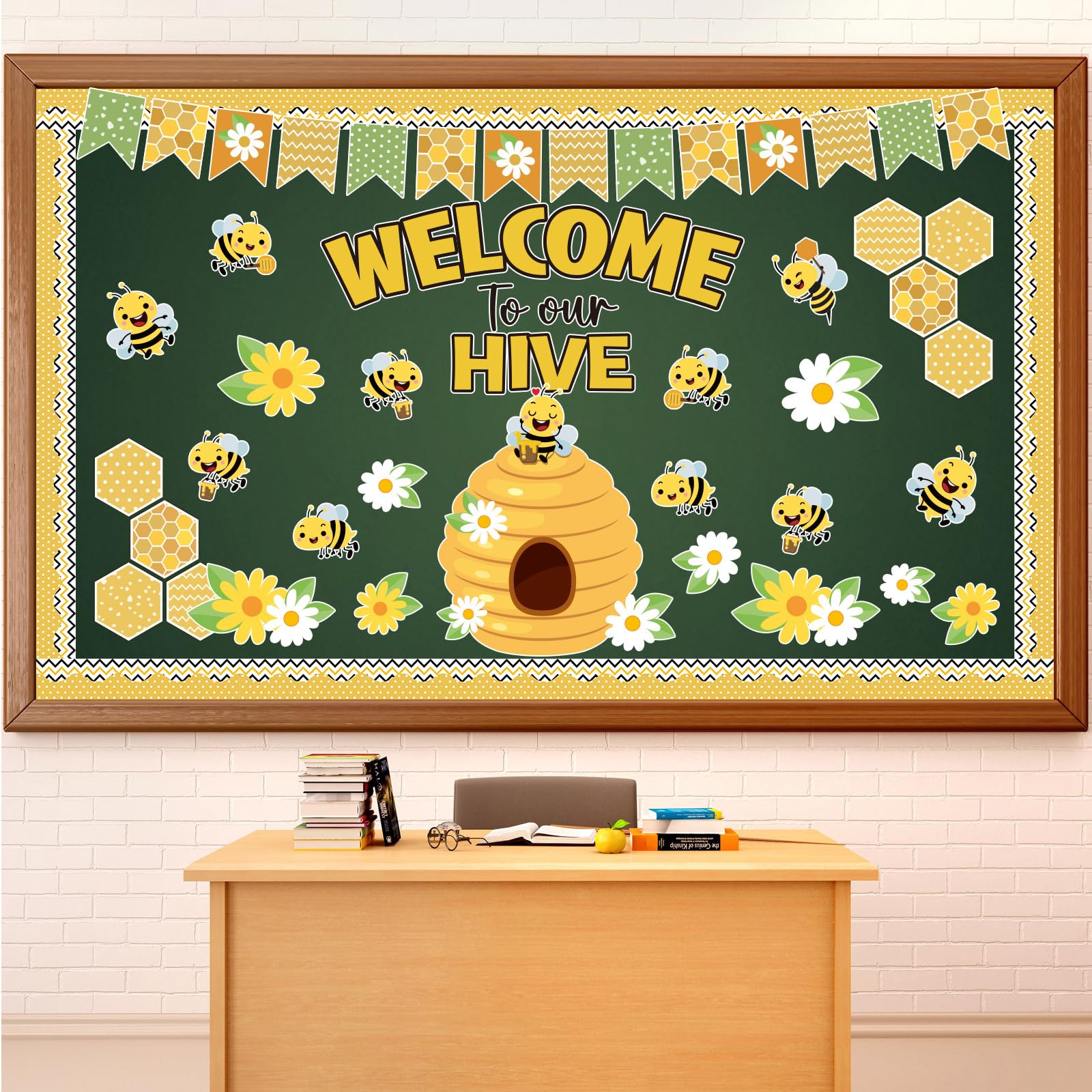 Bee Bulletin Board Templates Amazon.com: 66 Pieces Bee Bulletin Board