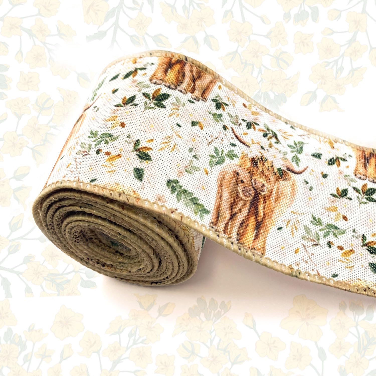 Amazon.com: Estivaux 2 Rolls Cute Animal Ribbons for Crafting, Spring ...