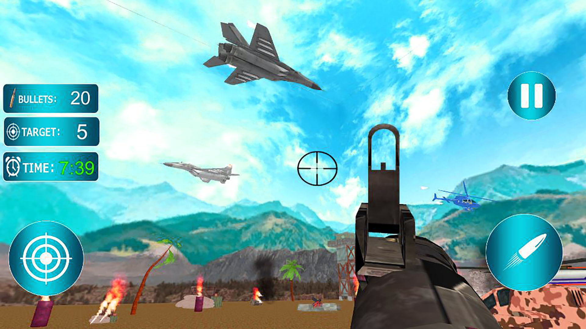 Modern Air Combat and Jet Fighter Sky High Warfare Game - App on Amazon ...