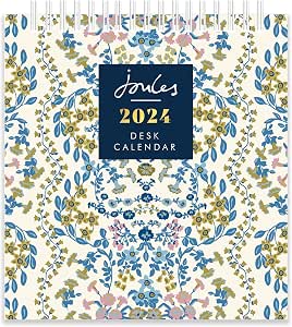 Portico Designs Ltd 2024 Joules Floral Desk Calendar : Buy Online at ...