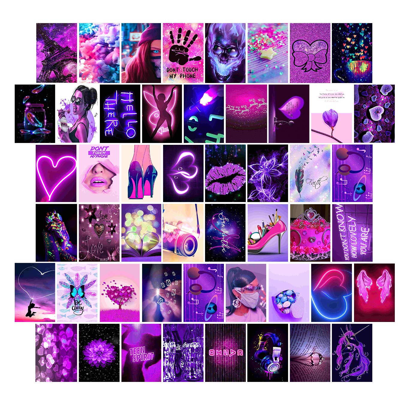 Wall Collage Kit Photo Wall Collage Set Aesthetic Collage Print ...