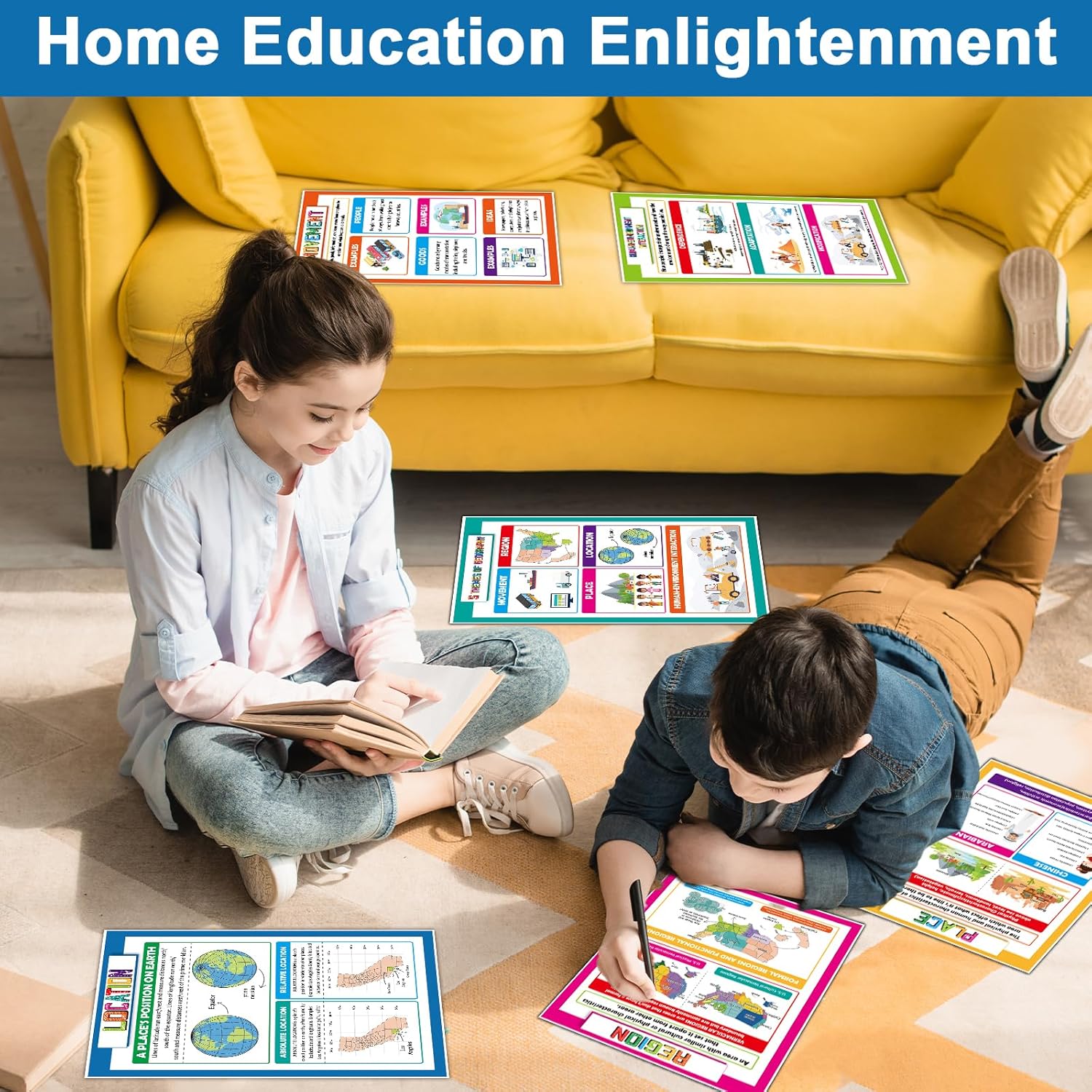 party greeting Geography Poster Set Social Studies Nepal | Ubuy