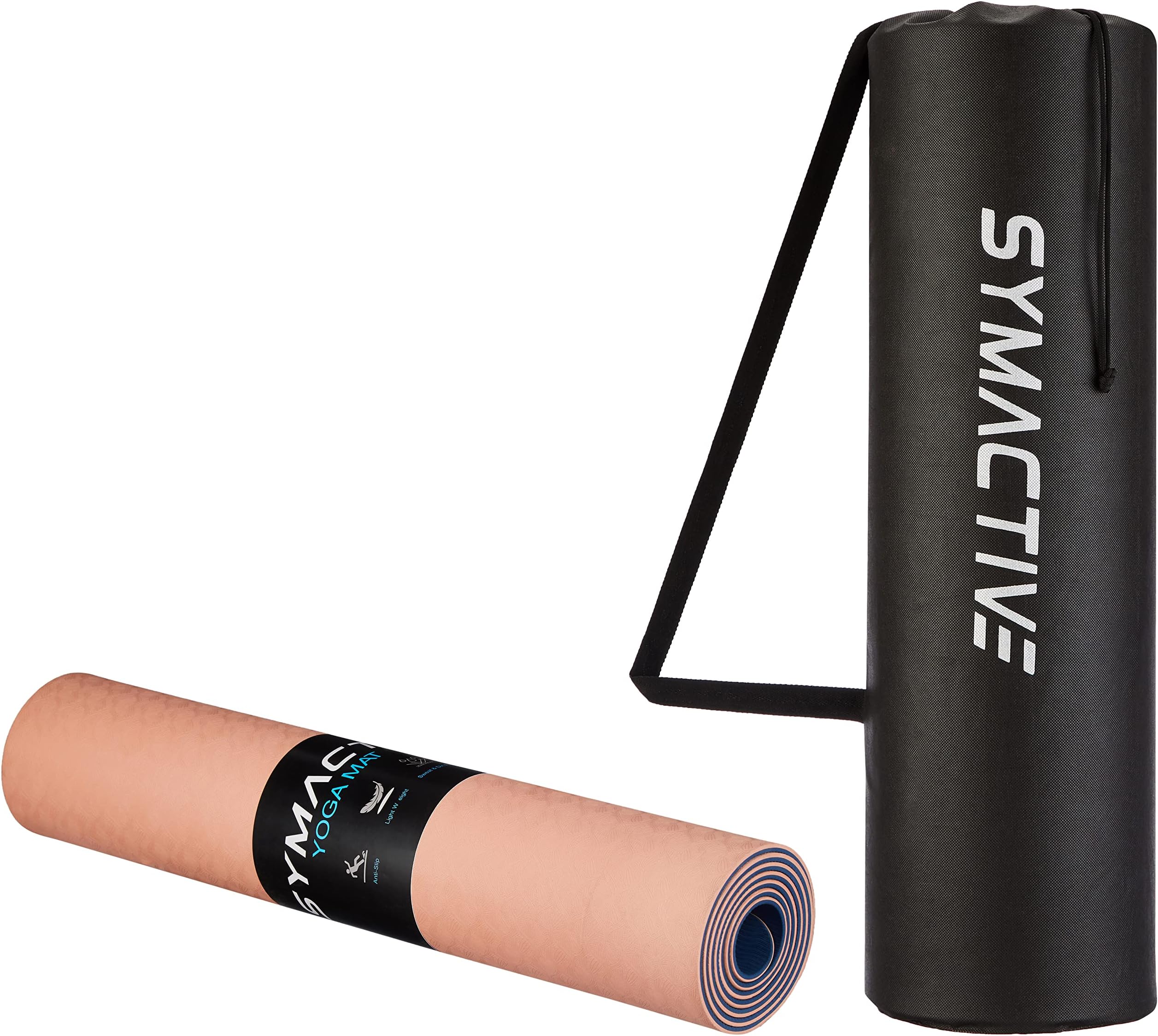 Amazon Brand - Symactive 6mm Premium Anti-Skid Super soft Dual Color ...