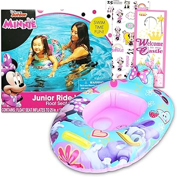 Amazon.com: Disney Minnie Mouse Floatie Bundle - Minnie Mouse Pool Set ...