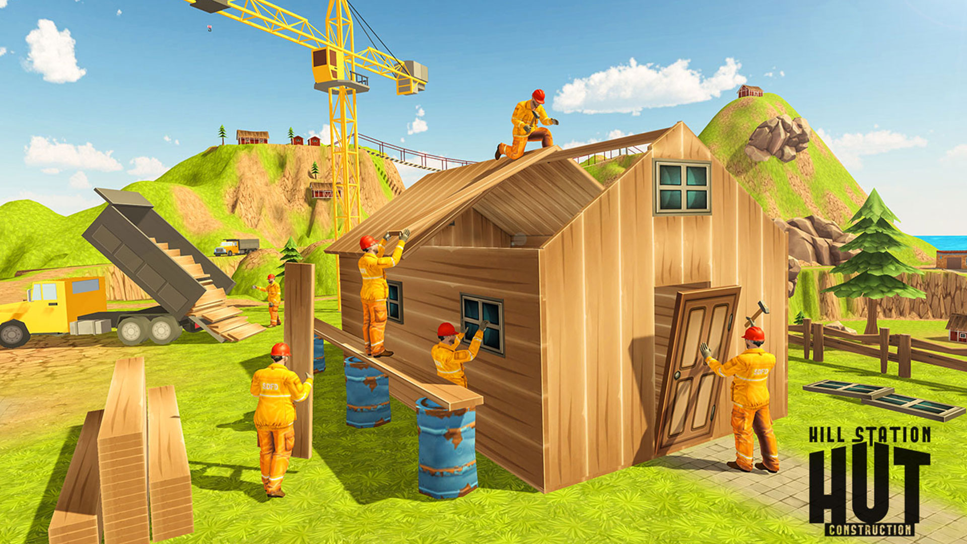 Jungle Hut Construction House- Building & Crafting - App on Amazon Appstore