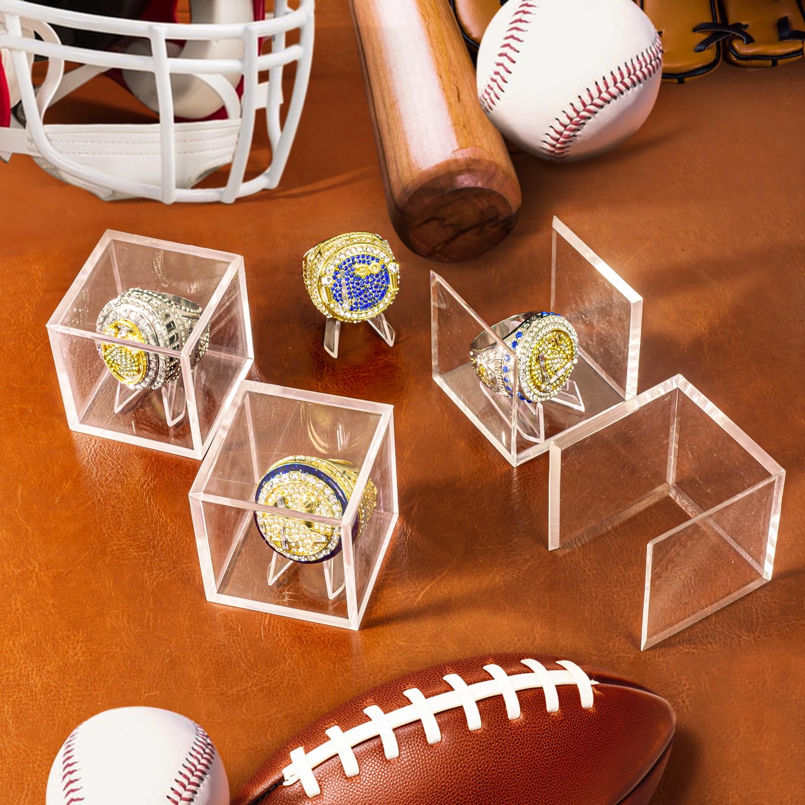 Snapklik.com : Championship Ring Display Case, Acrylic Display Case, 2 ...