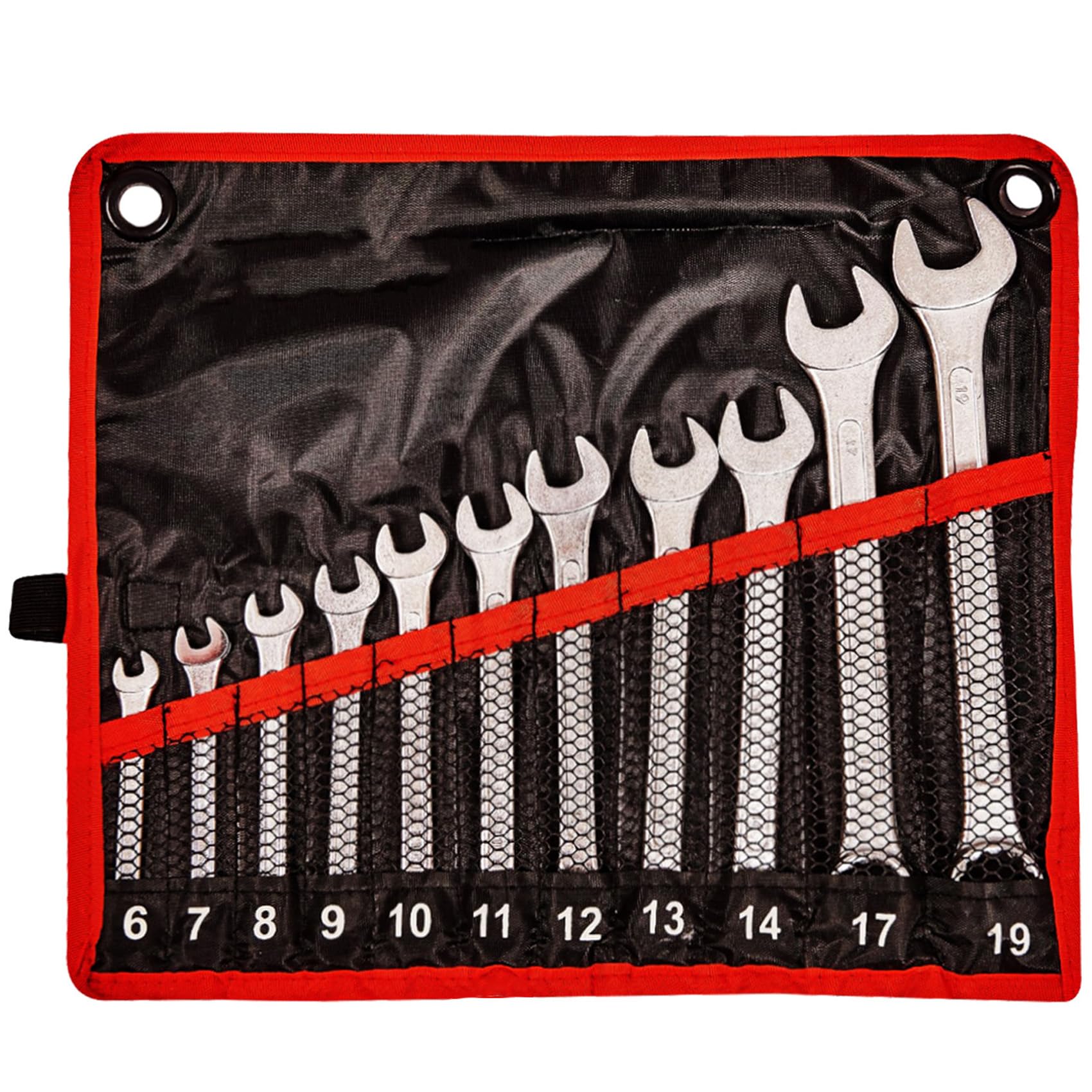 NTI 11 Pcs Combination Spanner Set 6| 7| 8| 9| 10| 11| 12| 13| 14 | 17 ...