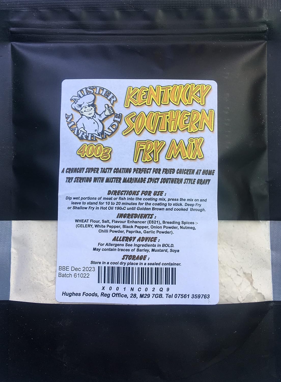 Mister Marinade Kentucky Southern Fry Coating Mix (400g Kentucky ...