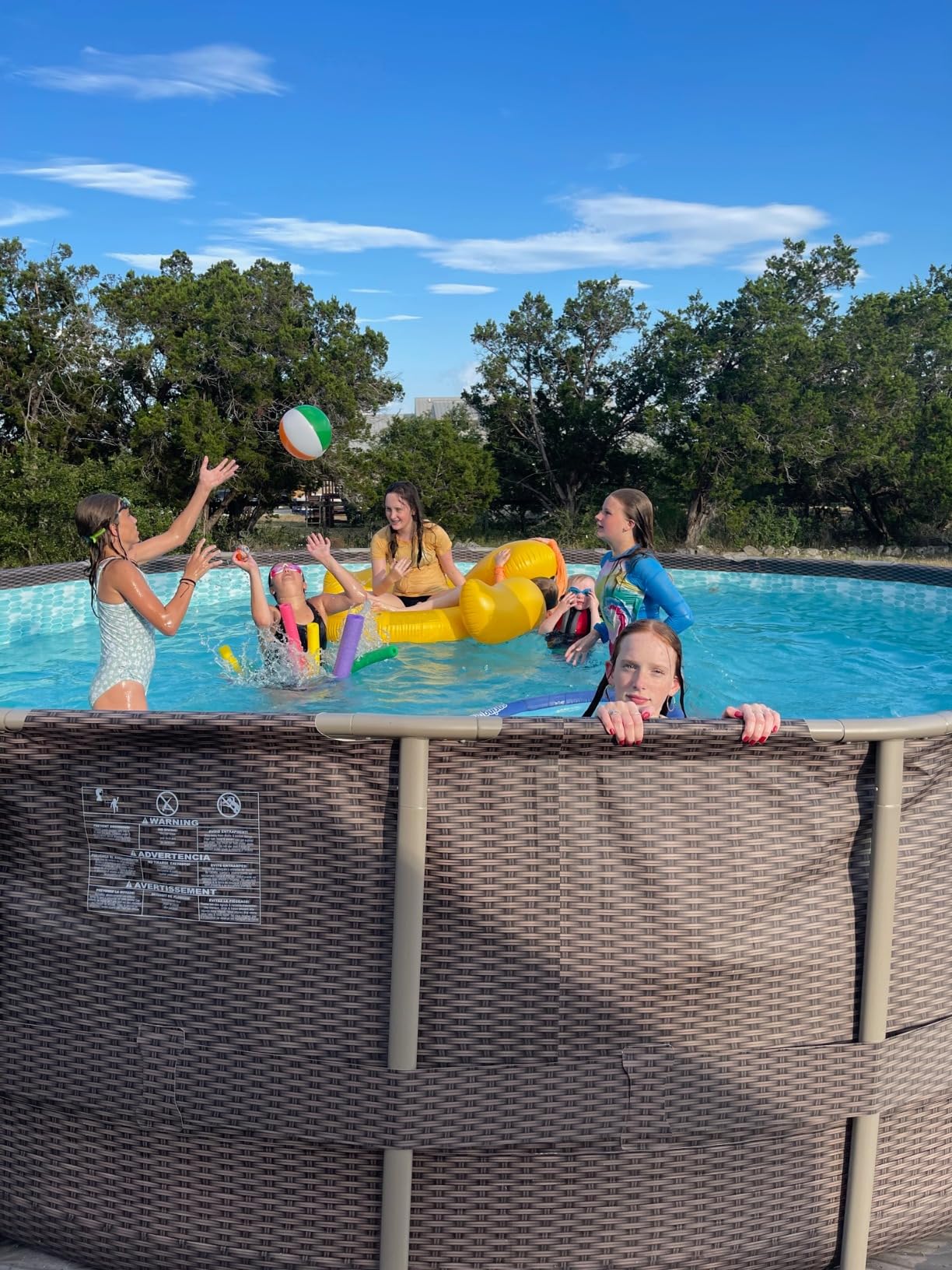 $31/mo - Finance Funsicle 18ft x 48in Round Oasis Designer Above Ground ...