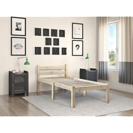 Mystatic STATIC CARAVAN SINGLE BED FIXED LEGS - 6ft x 2ft 3" CARAVAN ...