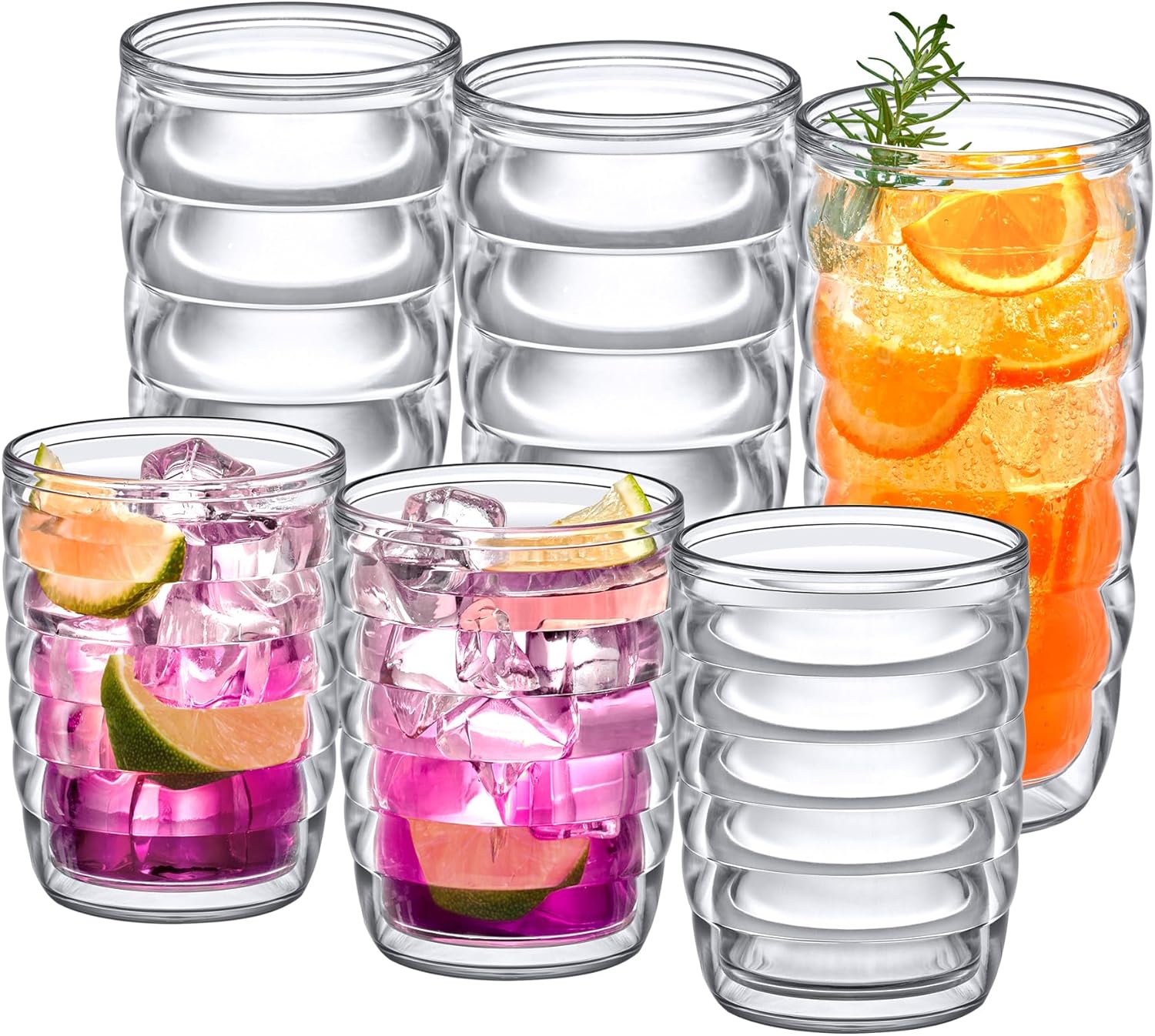 Amazon.com | Amazing Abby - Arctic - 16-Ounce and 24-Ounce Insulated ...