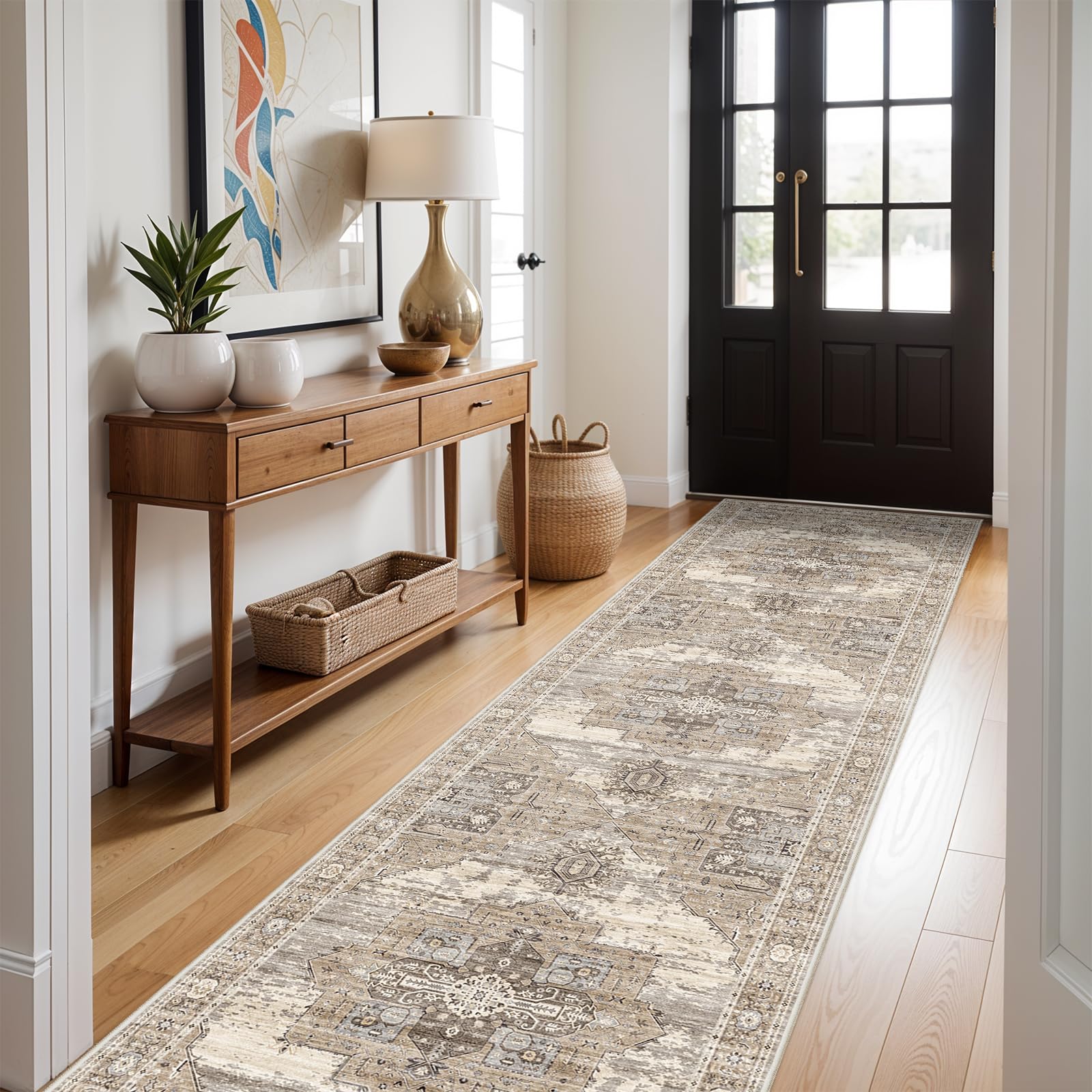 Amazon.com: RUUGME Washable 3X12 Runner Rugs - Large Boho Rugs for ...