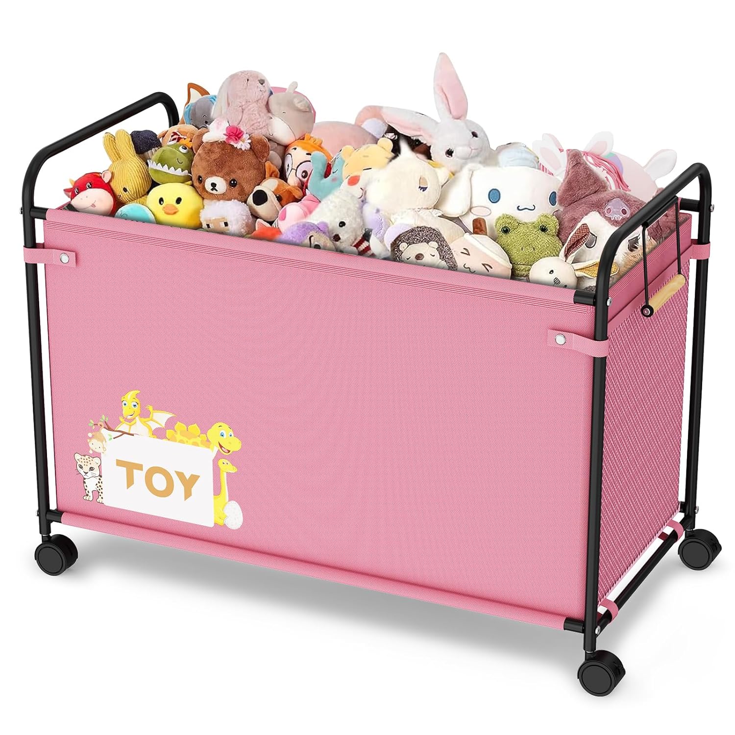 Amazon.com: AIJIAMEIER 180L Kids Extra Large Toy Box with Wheels ...