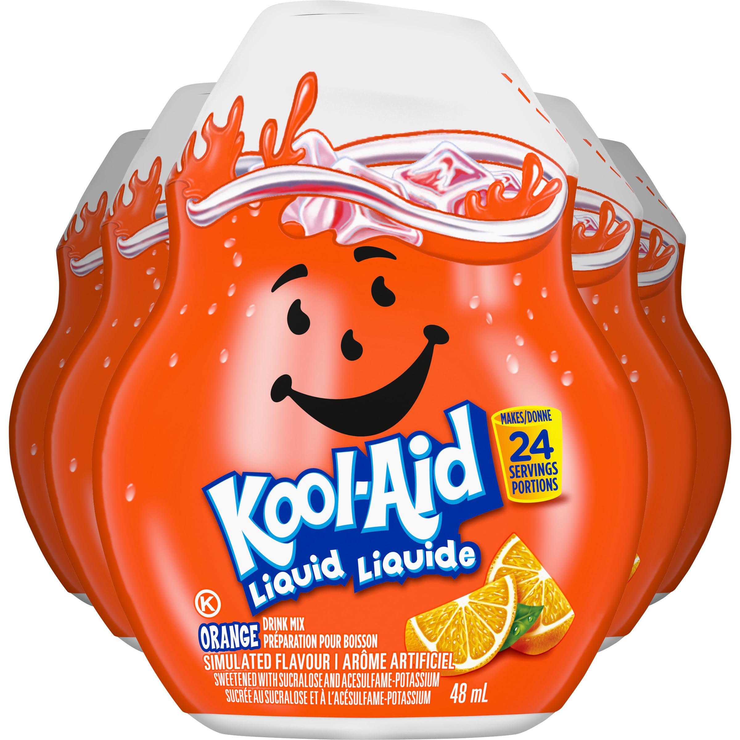Kool-Aid Orange Liquid Drink Mix, 12 ct Case : Amazon.ca: Grocery ...