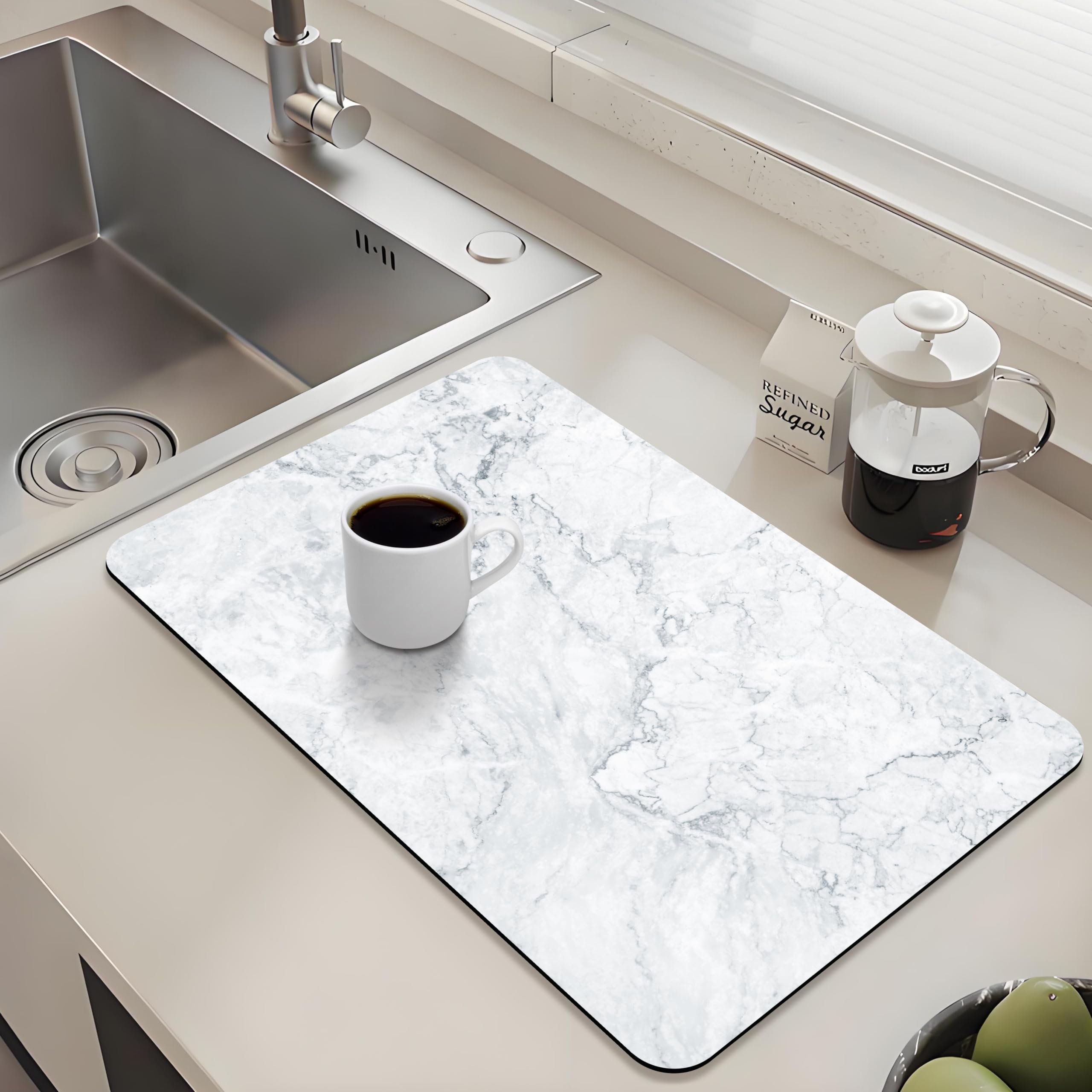 Snapklik.com : OcePor Dish Drying Mat,12"x19" Dish Drying Mats For ...