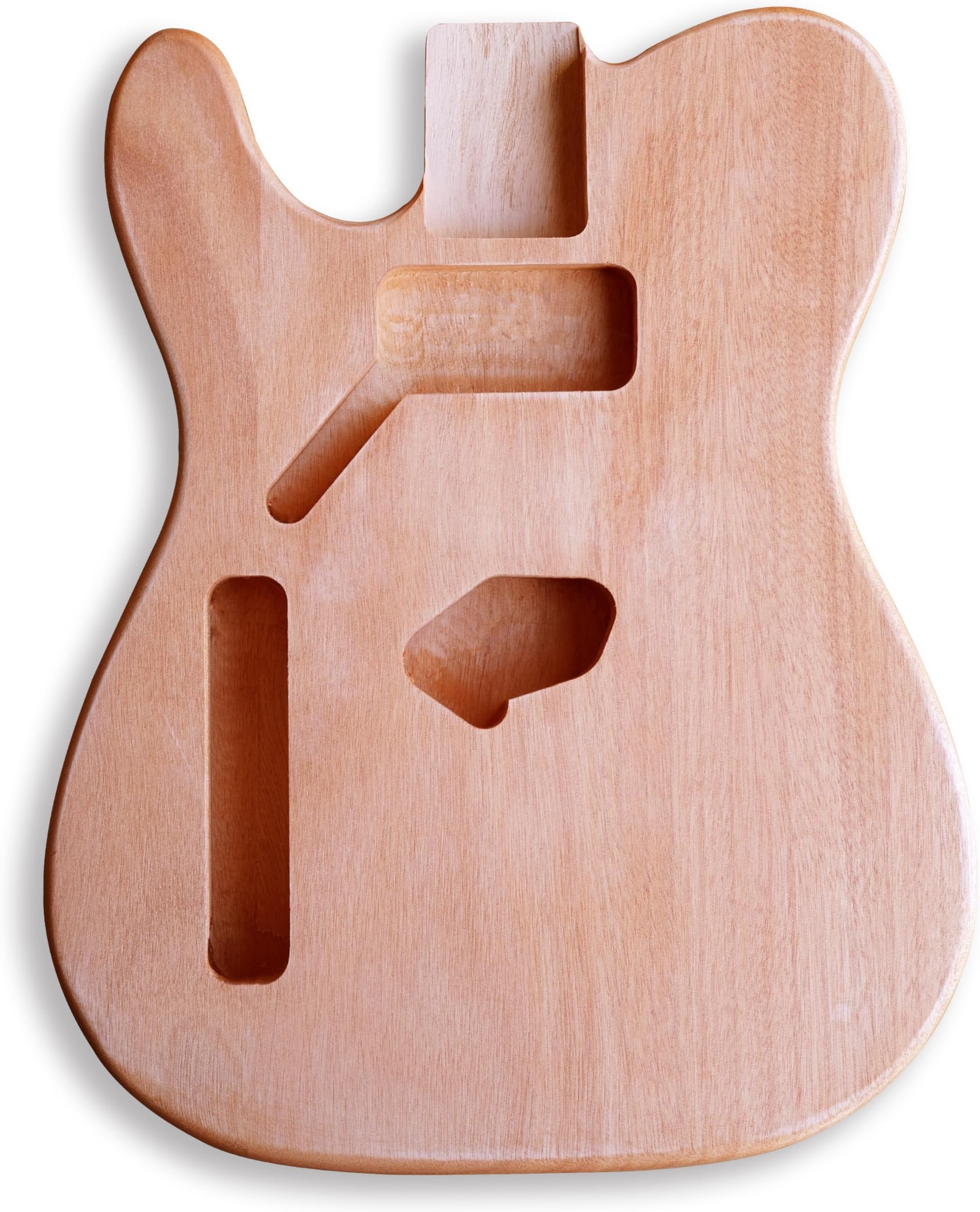 Amazon.com: Bex Gears Left-Handed Unfinished Guitar Body OkoumeWood ...