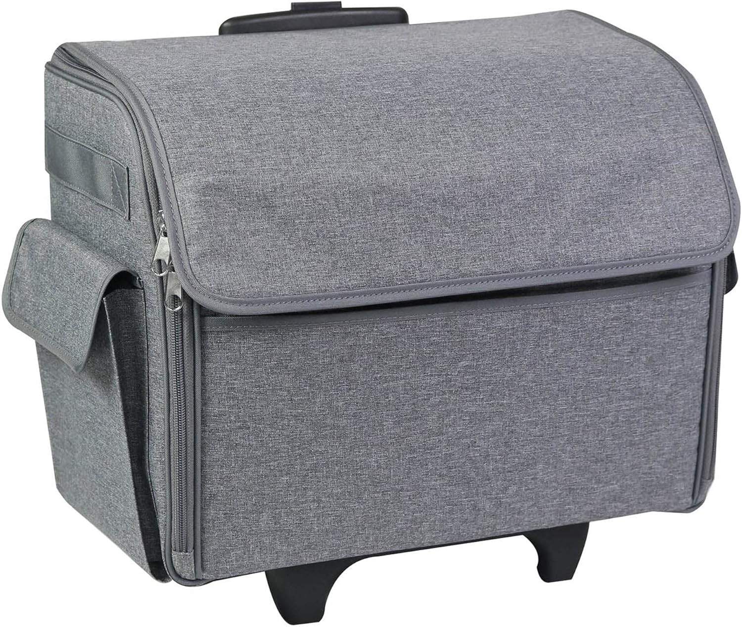 Everything Mary Sewing Machine Trolley Bag on Wheels, Grey - Storage ...