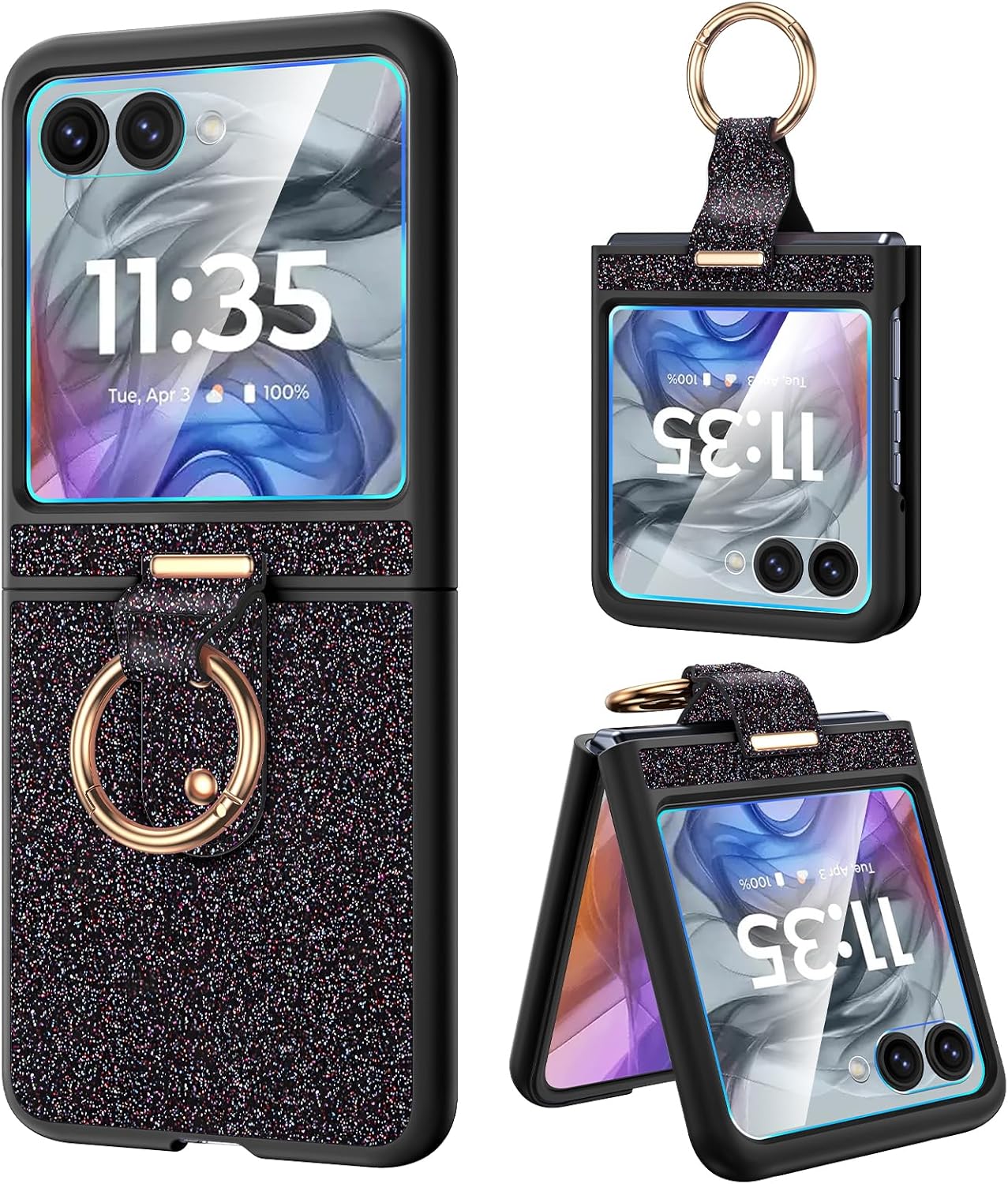 Amazon.com: Caka Bling Case for Motorola Razr 2026/2025/2024 Case [NOT ...