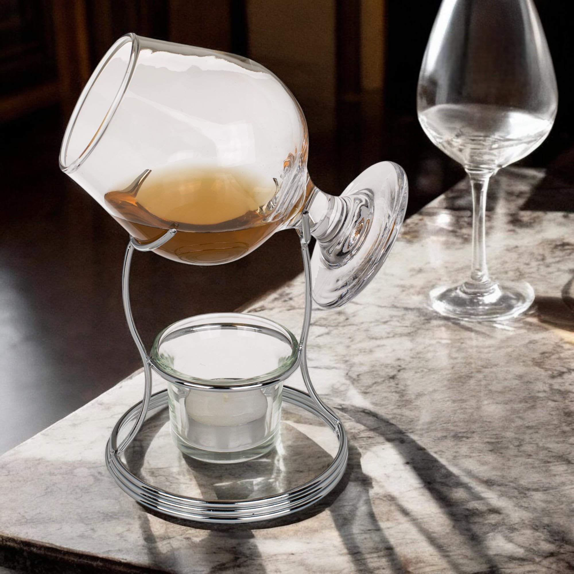 Brandy Warmer With Wheels Brandy Warmer