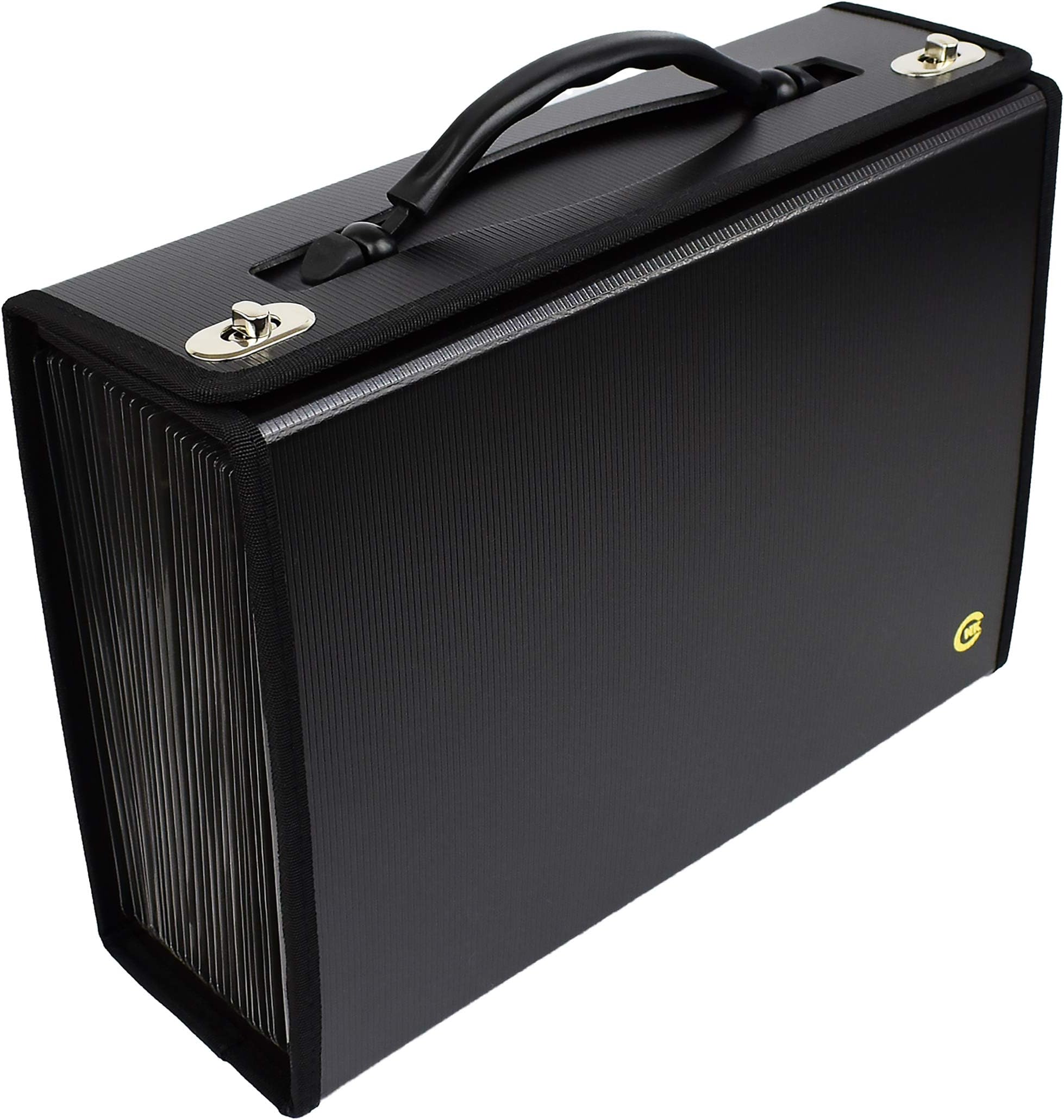 Amazon.com : Heavy Duty Accordian File OrganizerwithHandle&Combination ...