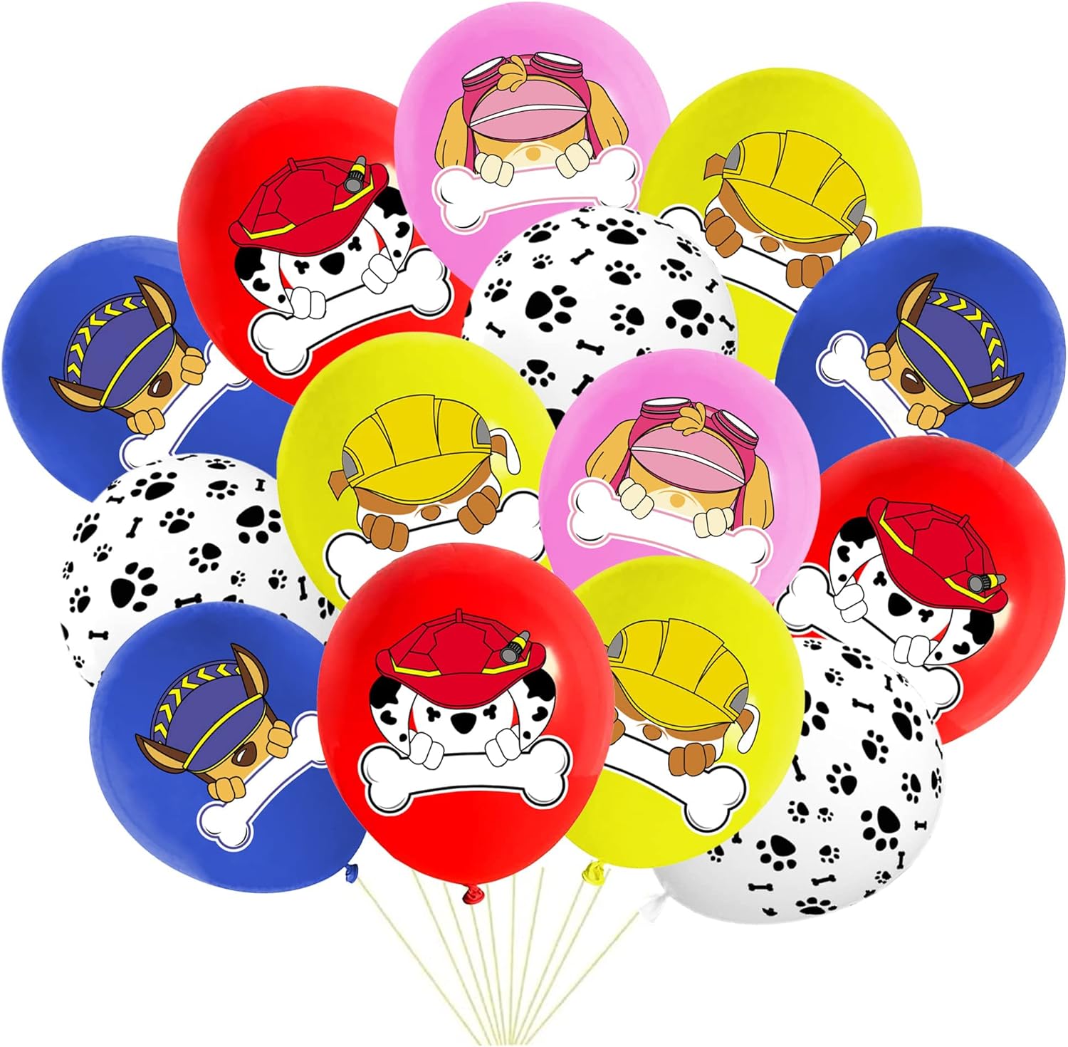 Amazon.com: Paw Dog Balloons Paw Print Latex Balloon Paw Dog Birthday ...