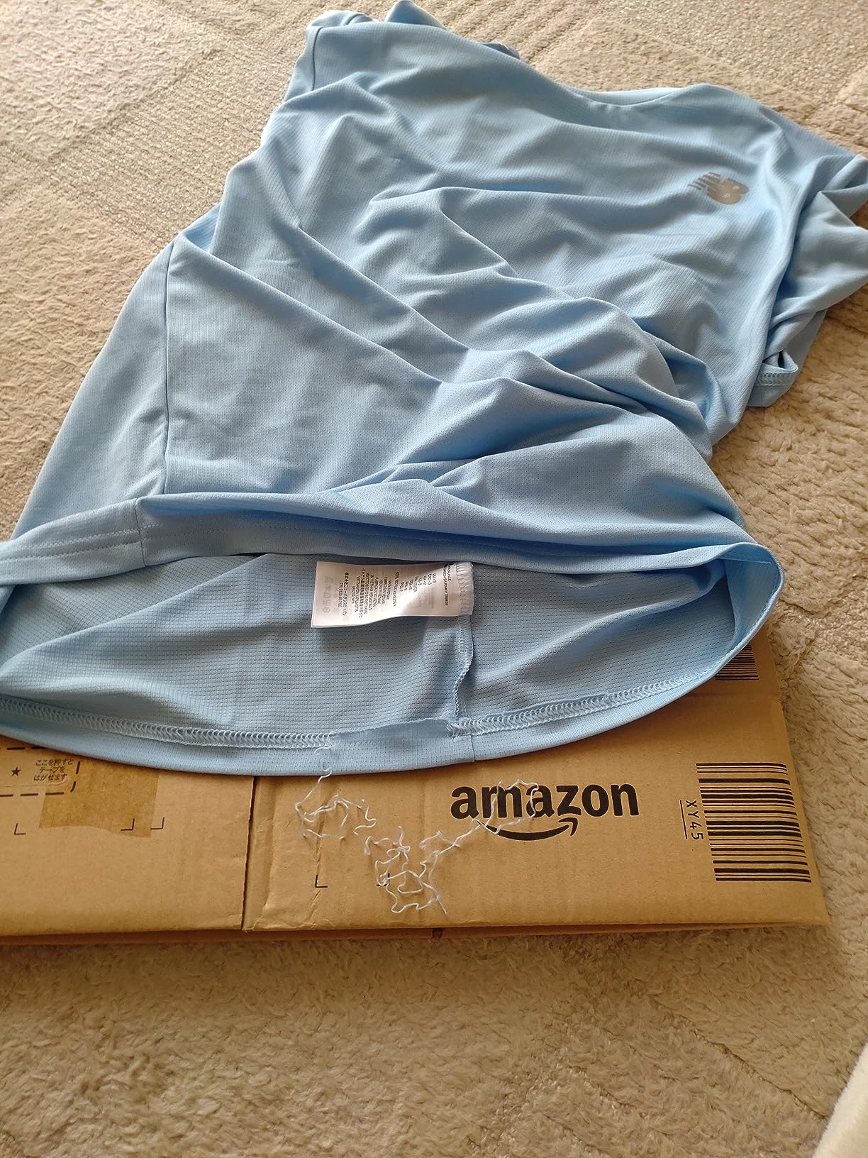 Amazon | [ニューバランス] co.jp限定 SuperCore(スーパーコア) メンズ Core ランショートスリーブ Tシャツ ...