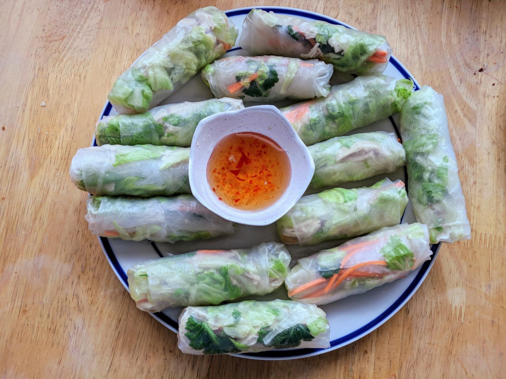 Amazon.com: Viet Way Spring Roll Rice Paper Wrappers, 22cm (3 Packs ...