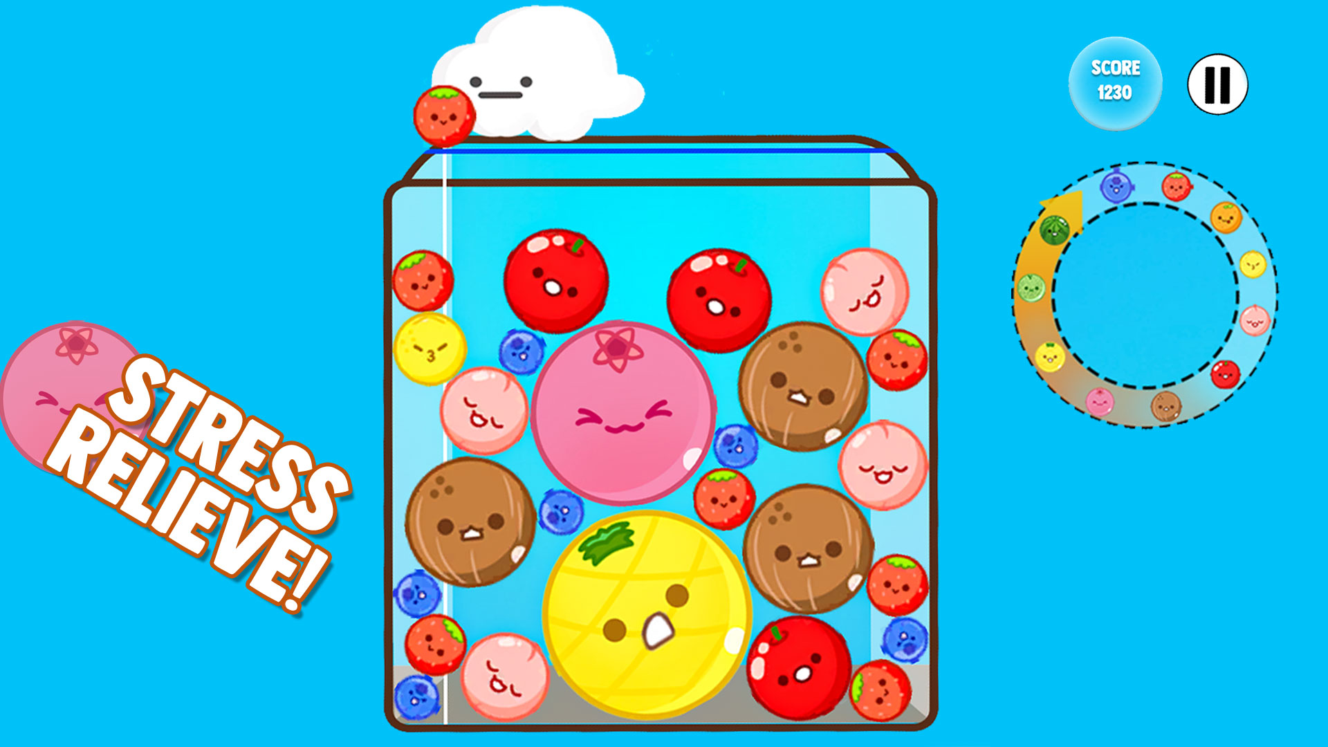 Melon Master Watermelon Game: Giant Melon Maker Match Merge Fruit ...