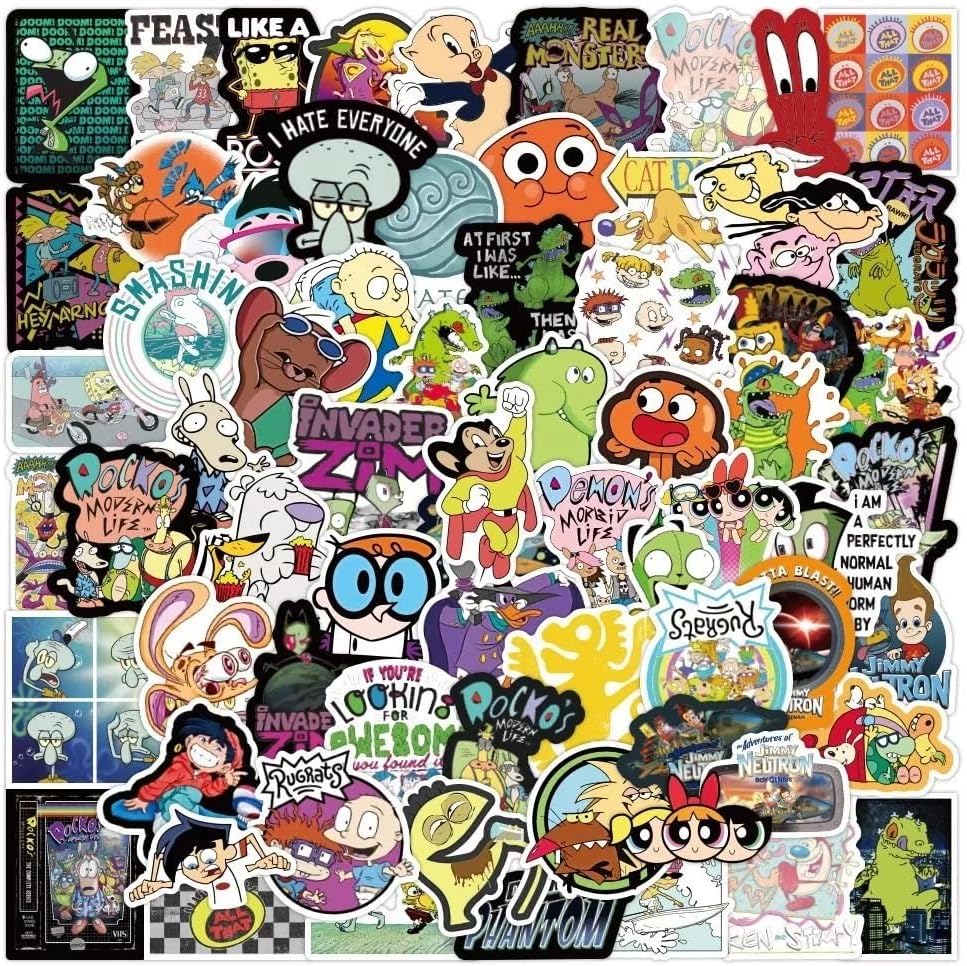 Cartoon Network Caricaturas Animadas Divertido Calcomanías 50 Stickers ...