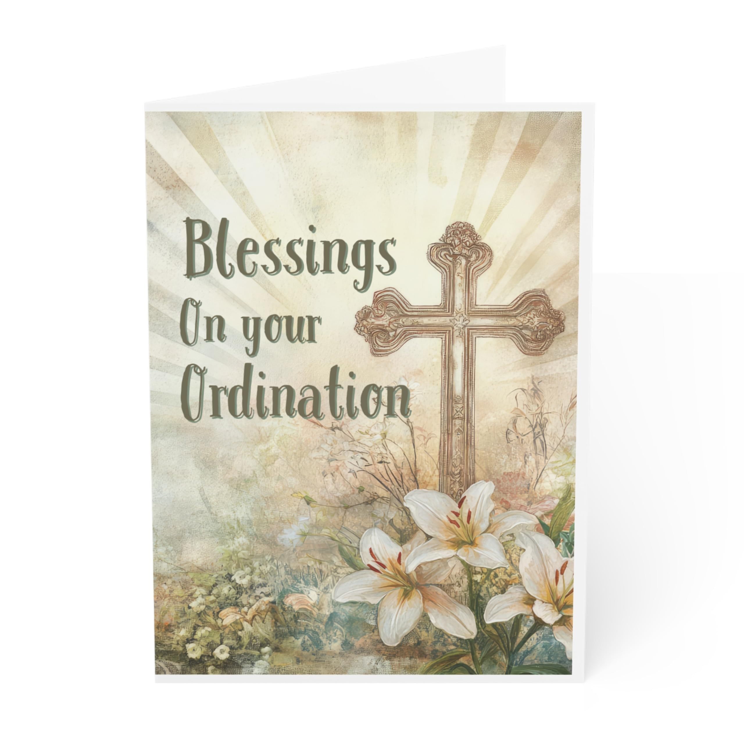 Amazon.com : J&J'S TOYSCAPE Catholic Priest Ordination Card ...