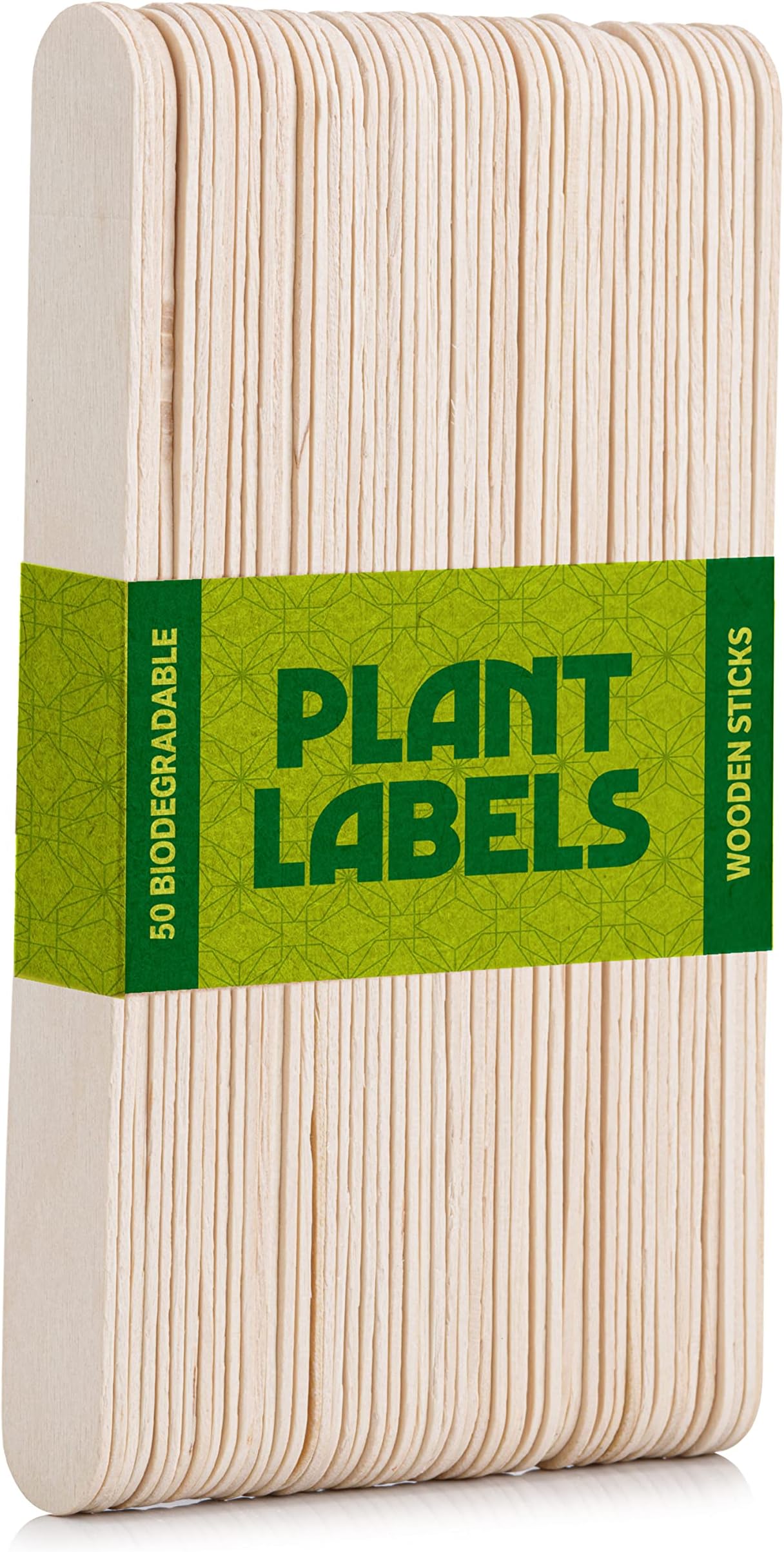 60 Pcs Eco Friendly Large Wooden Plant Pot Labels Markers Sign Tags for ...