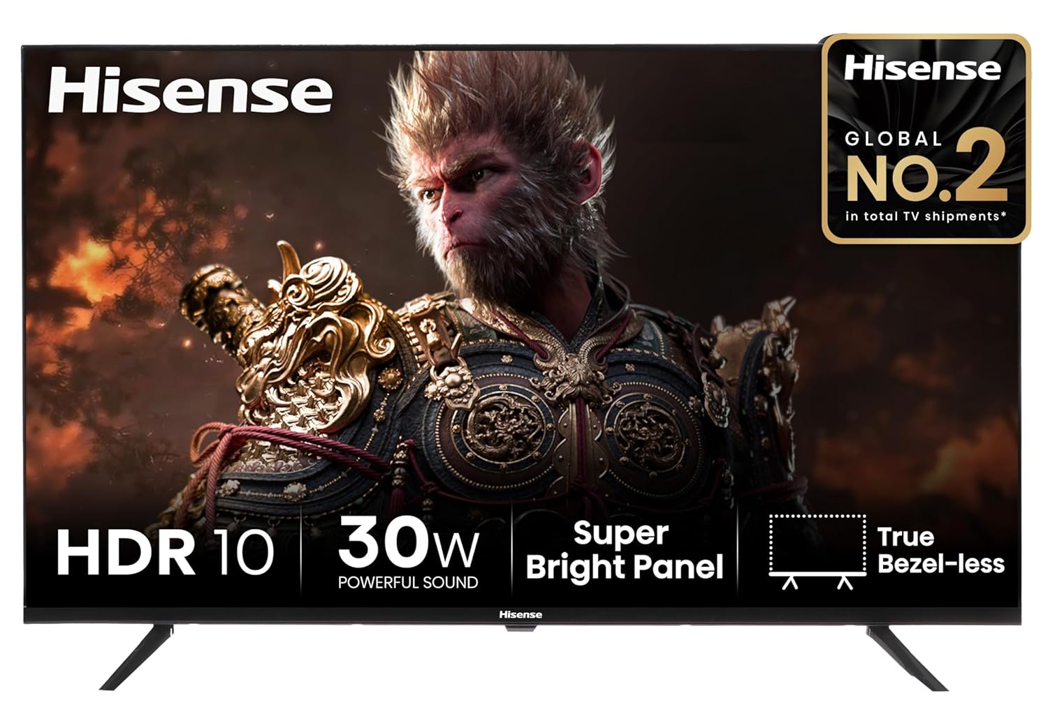 Hisense 80 cm (32 inches) E43N Series HD Ready Smart Google LED TV ...