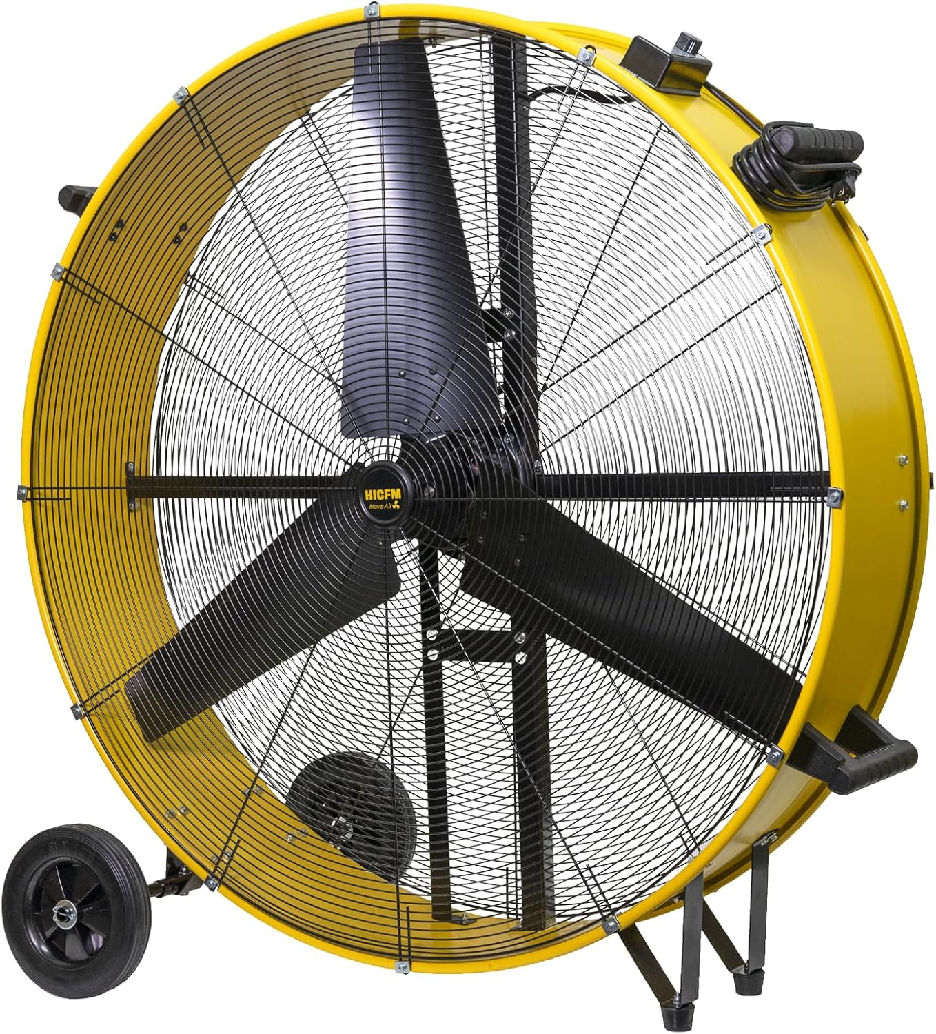Amazon.com: HiCFM 42" Industrial Drum Fan 28000 CFM with 8” Wheels High ...