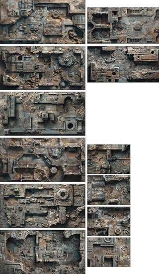 Amazon.com: 40K Tournament Neoprene Terrain Mats – Chapter Approved ...