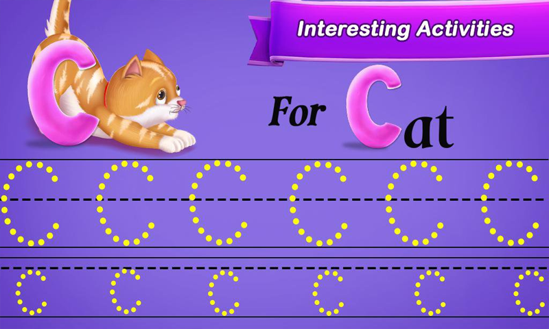 Abc 123 Tracing Coloring Pages - App on Amazon Appstore