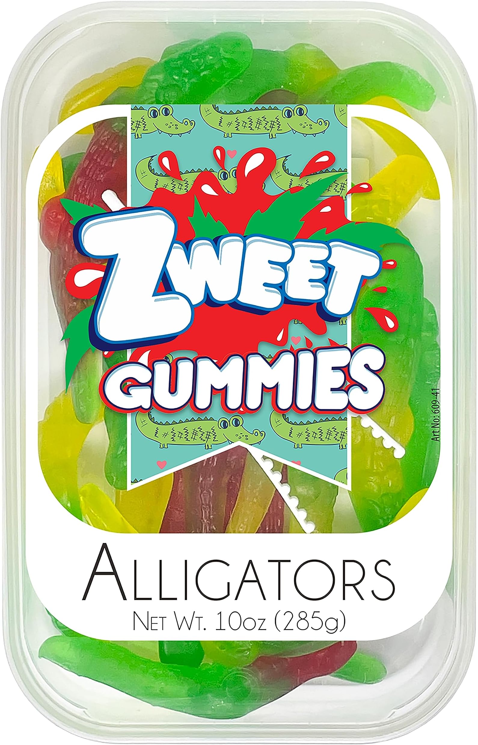 Amazon.com : Zweet Gummy Alligators 10 Ounce – Gummy Kosher Candy ...