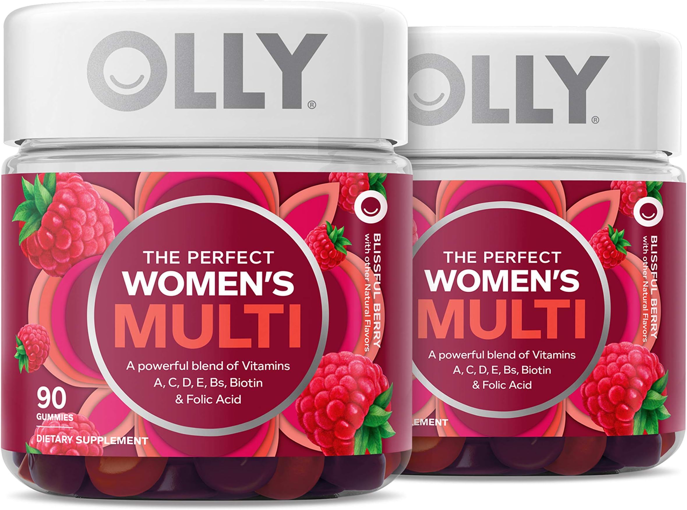 Amazon.com: OLLY Women's Multivitamin Gummy, Vitamins A, D, C, E ...